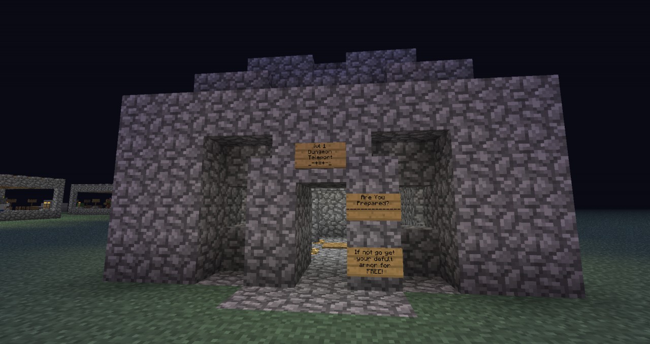 Dungeon Raiders Minecraft Map