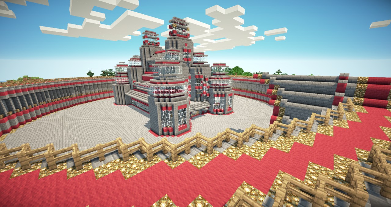 SERVER SPAWN EVCRAFT CASTEL now with download Minecraft Map