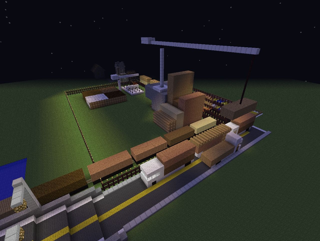 wood storage Minecraft Map
