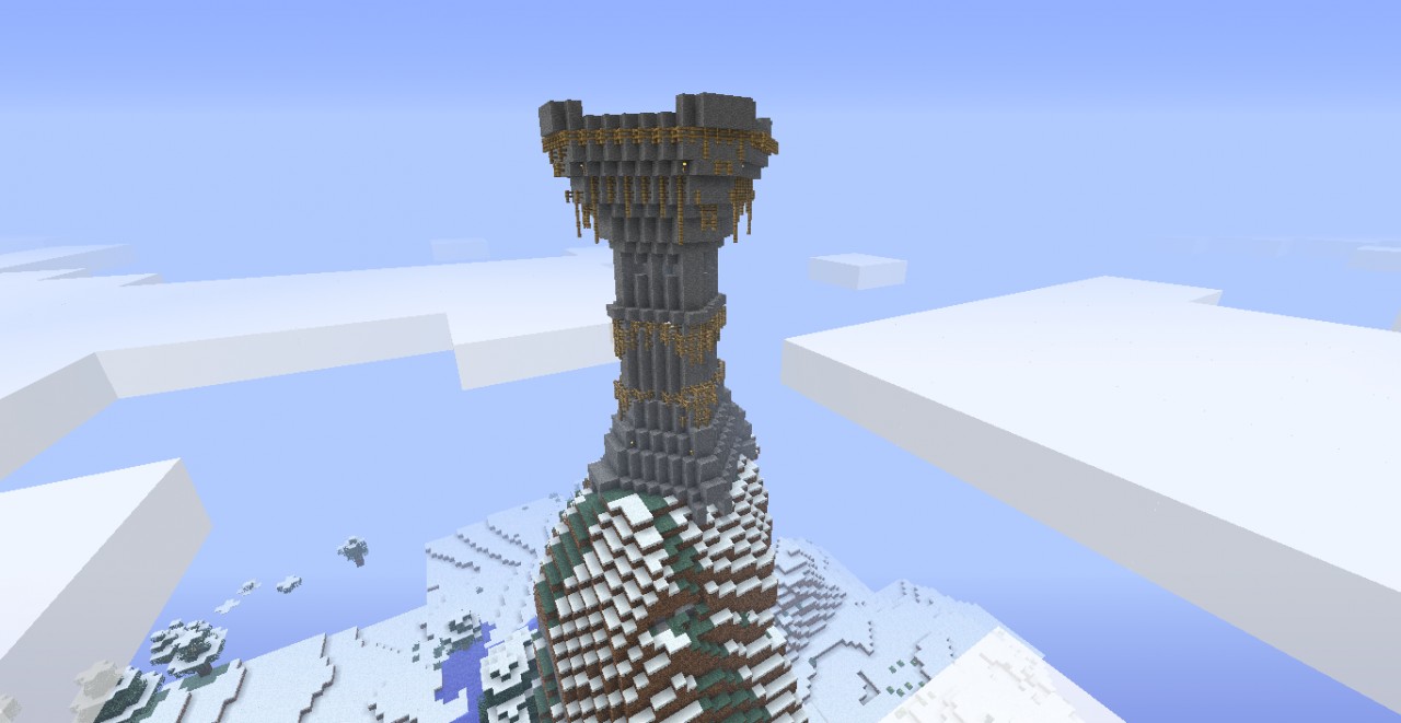 Awesome Stone Tower by Minecraft Map