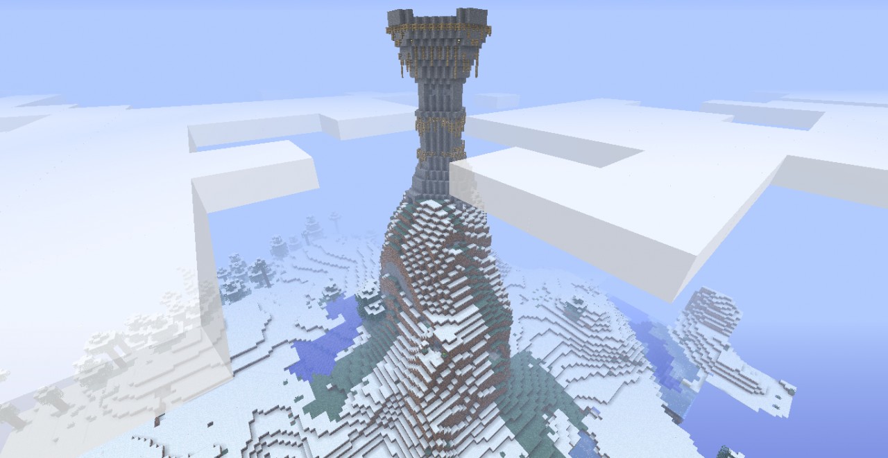 Awesome Stone Tower by Minecraft Map