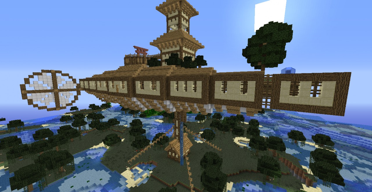 Shizen Tree House Minecraft Map
