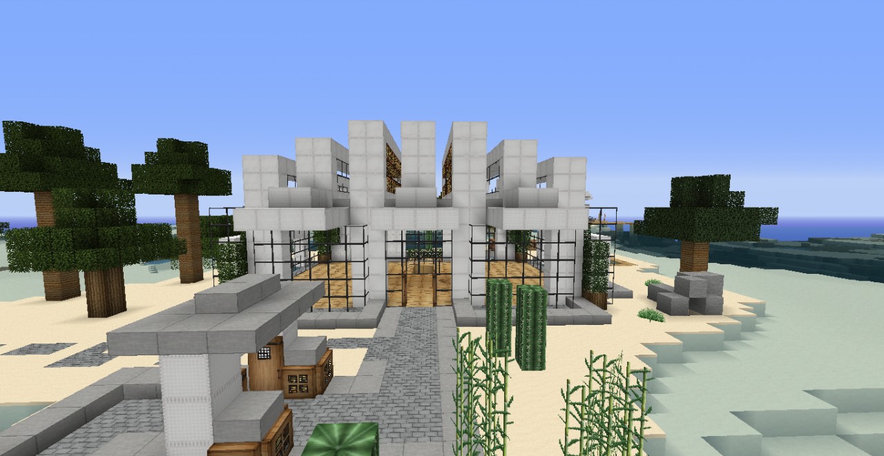 Beach House Minecraft Map