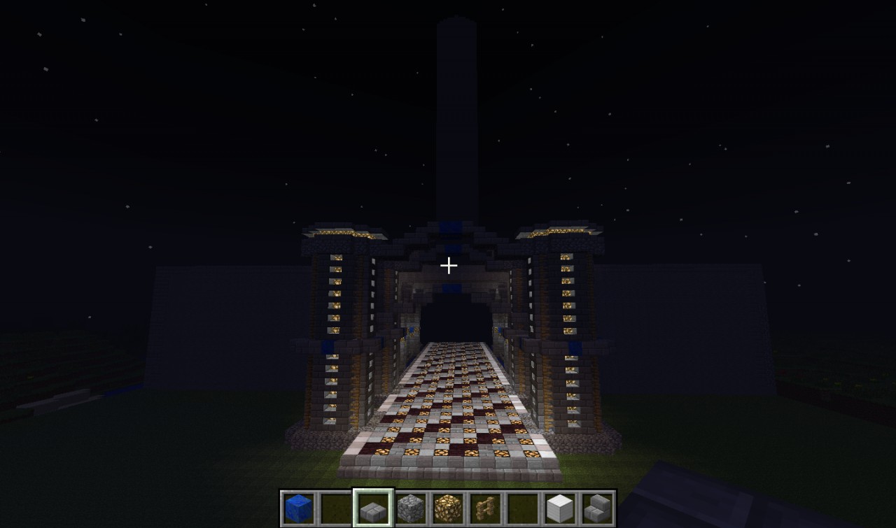 Entrance to spawn Minecraft Map