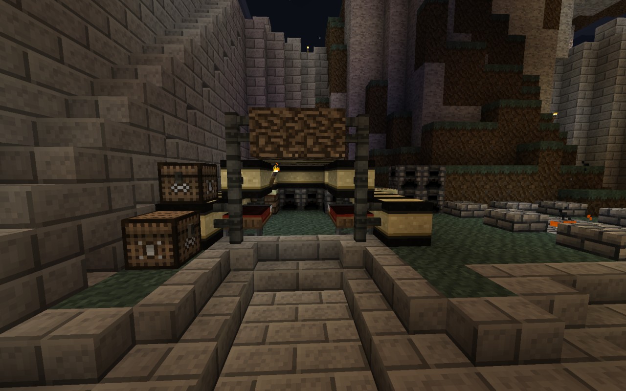 Fort V.S. Fort Minecraft Map