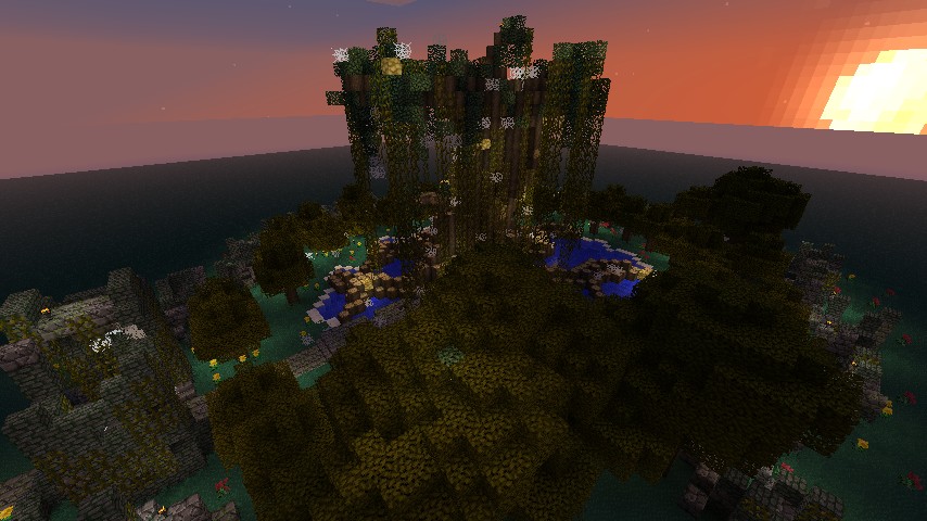 The lost elven city of Eryth Minecraft Map