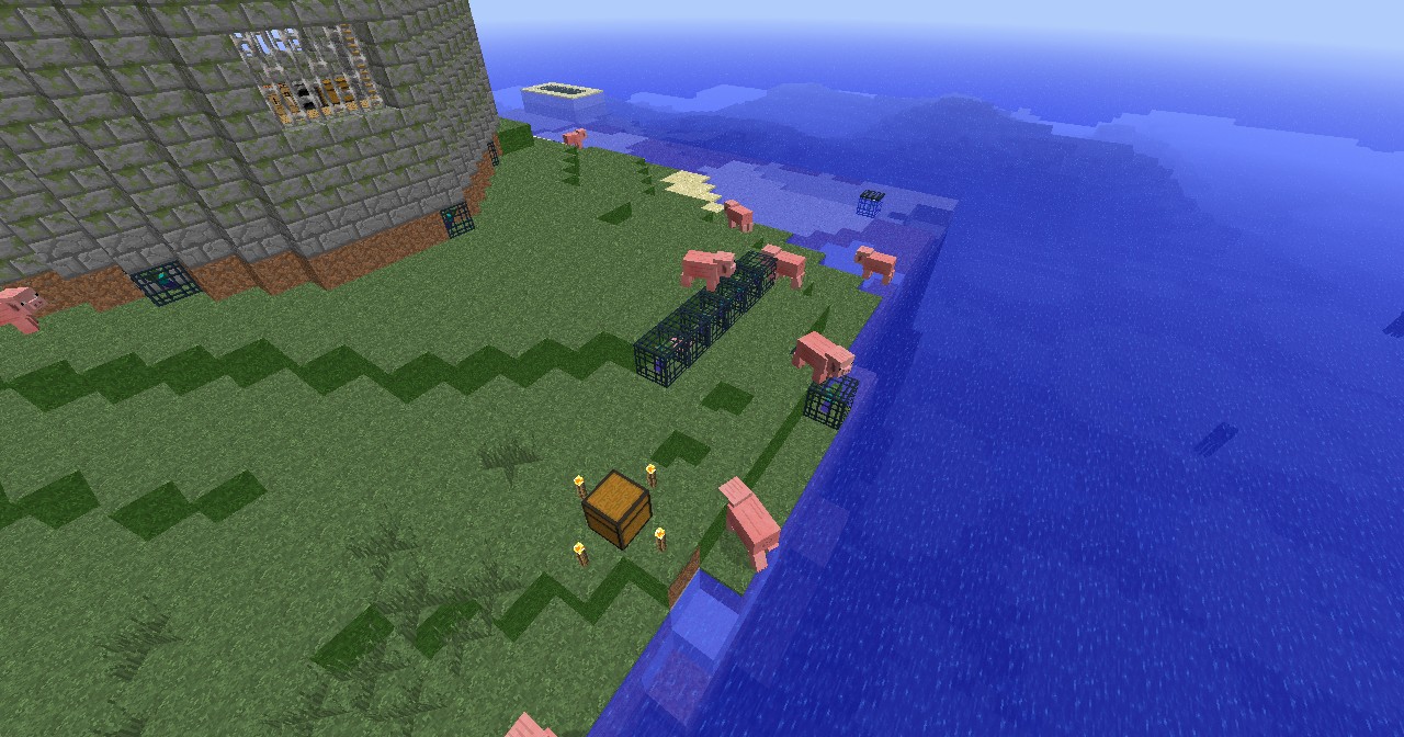 Zombie island Minecraft Map