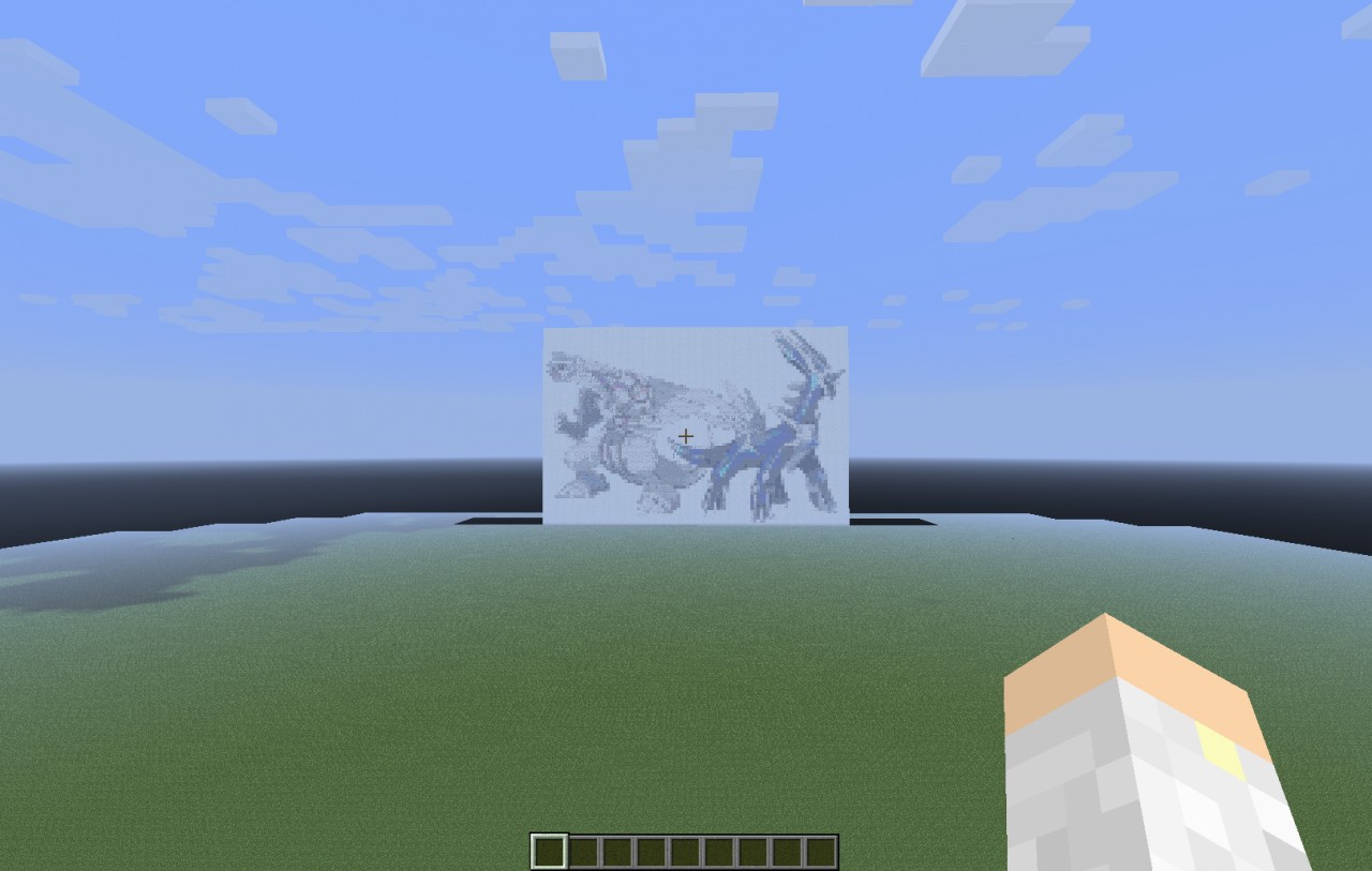 Palika and dialga Minecraft Map