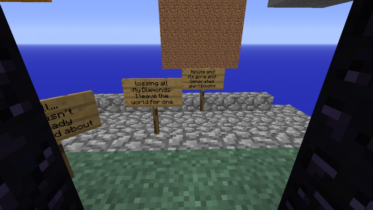 Steve & the Giant Blocks [Alpha] Minecraft Project