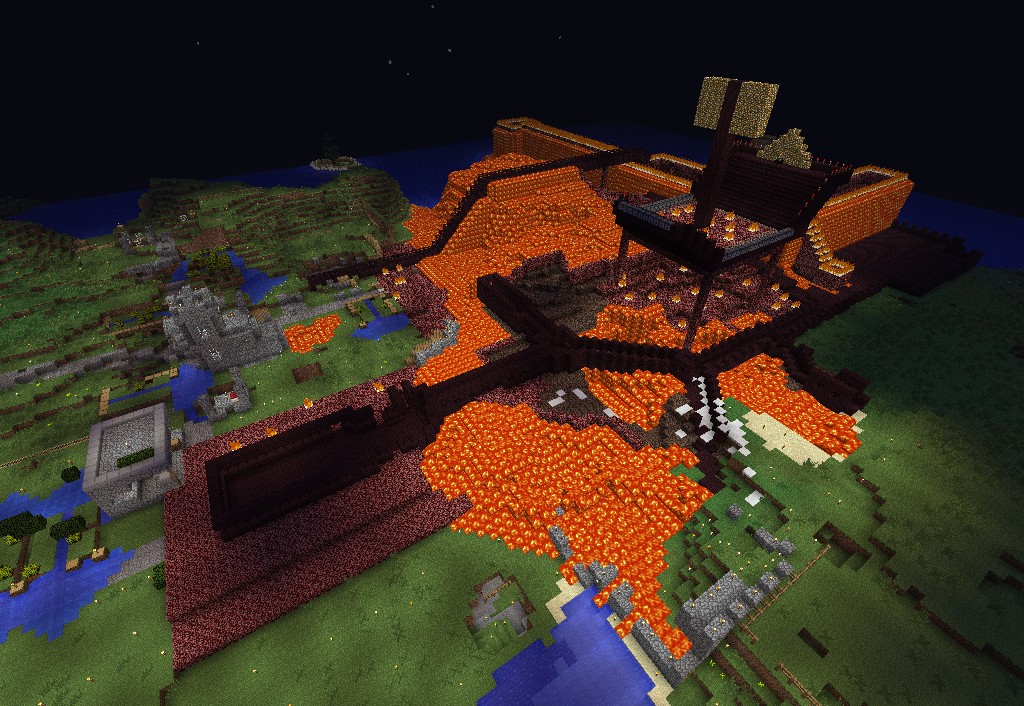 Nether World Takeover Minecraft Map