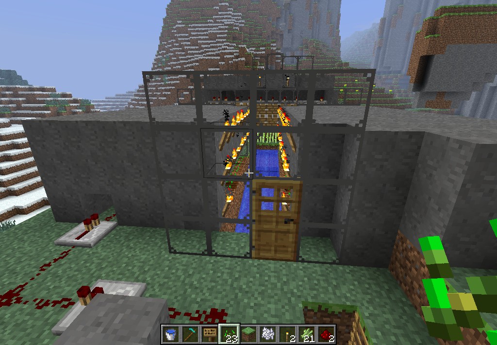 Simple small Reed and Wheat Farm Minecraft Map