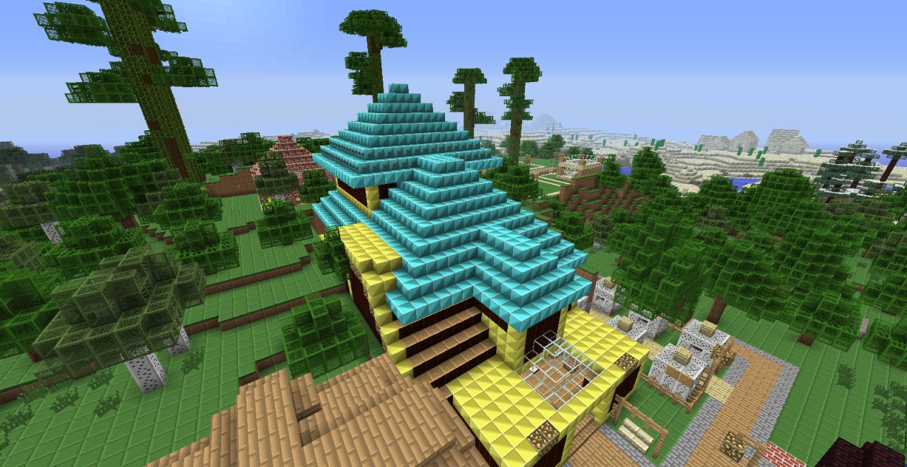 Fully Working Redstone Theatre Minecraft Map