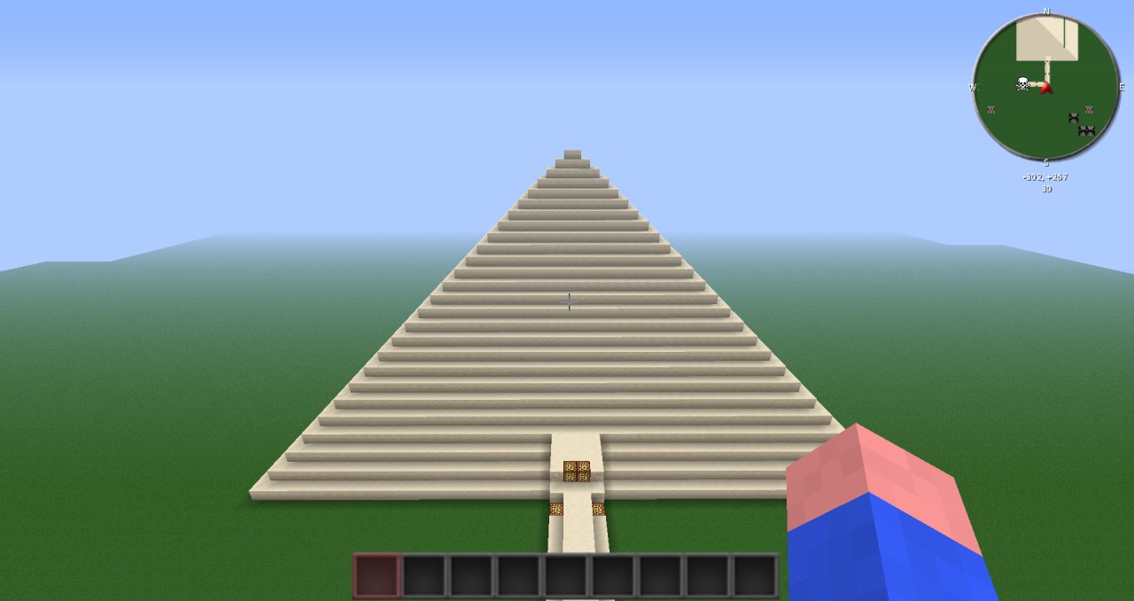 Building Pyramid Minecraft Map