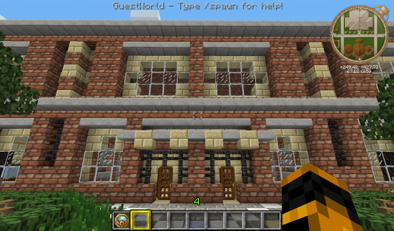 Stone Mansion Minecraft Map