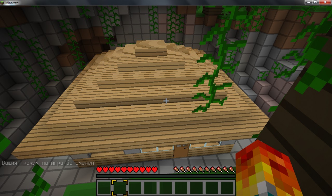 Survival with large Biomes Minecraft Map