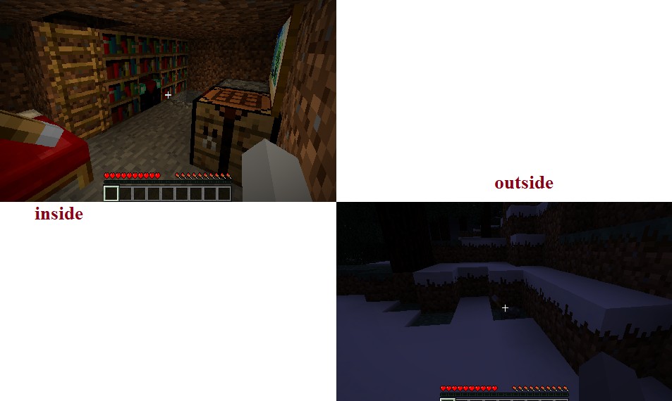 underworld base Minecraft Map