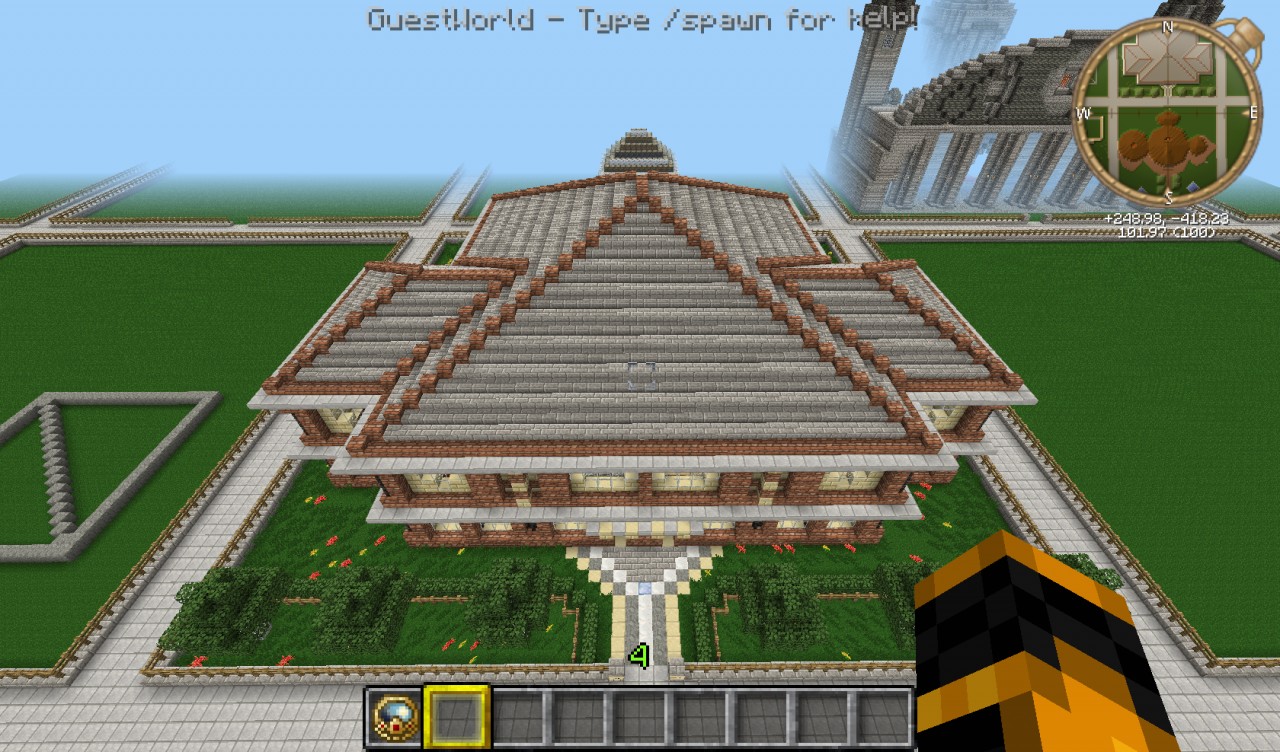 Stone Mansion Minecraft Map