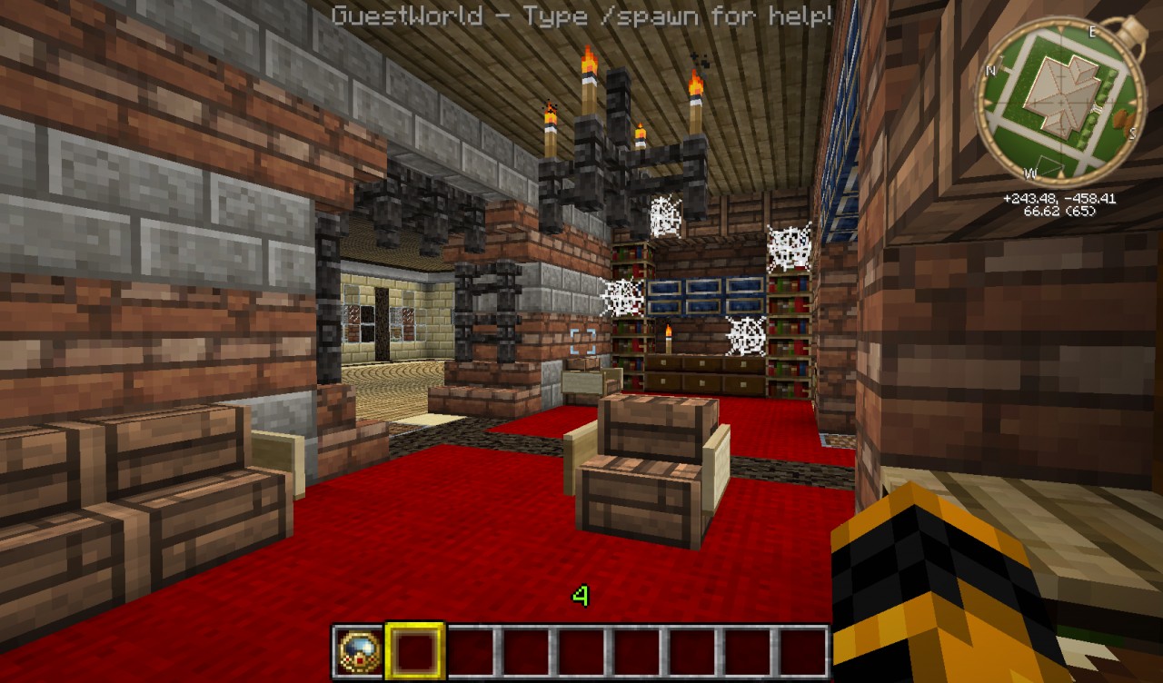 Stone Mansion Minecraft Map