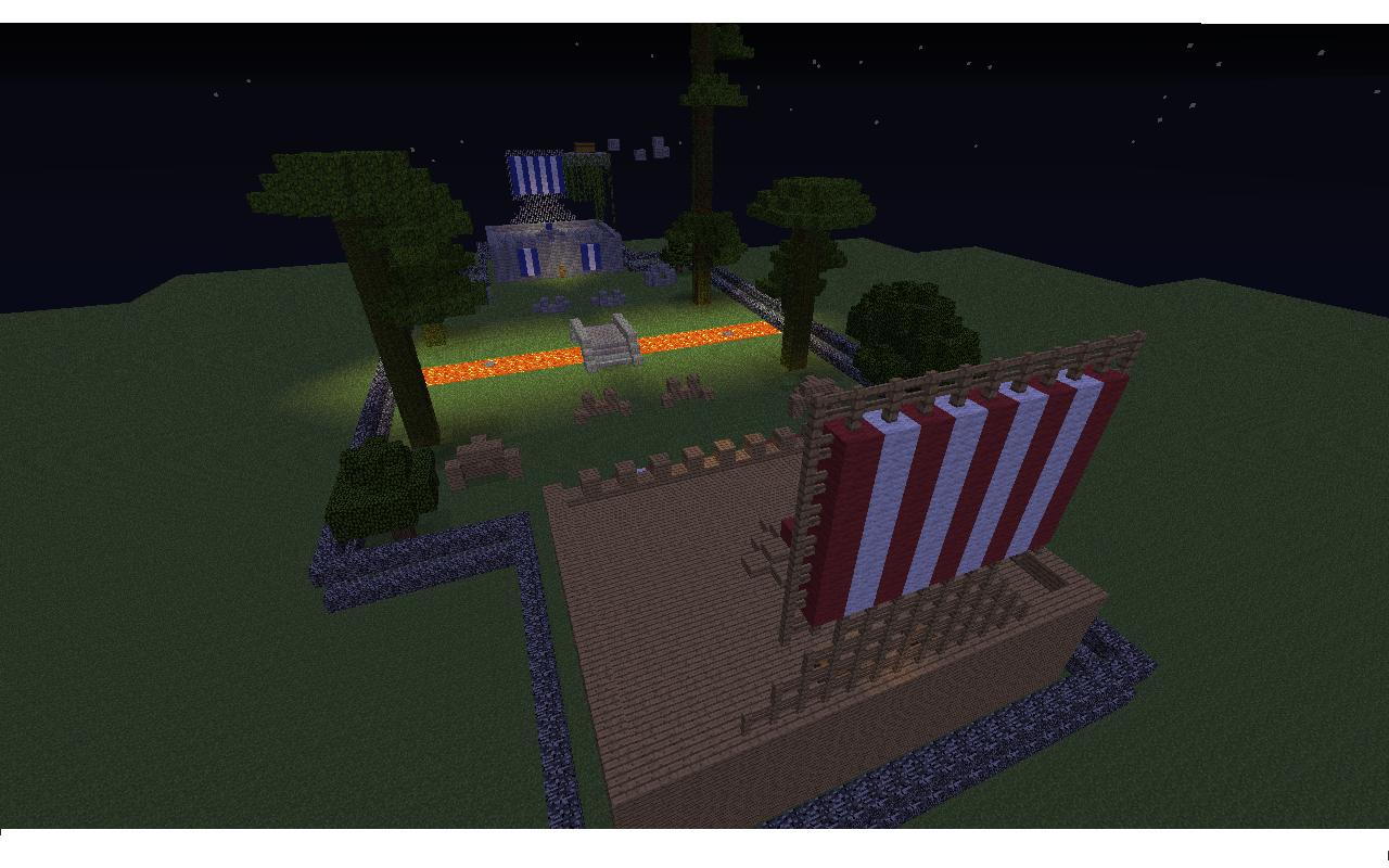 Arena PvP (CTF) Minecraft Map