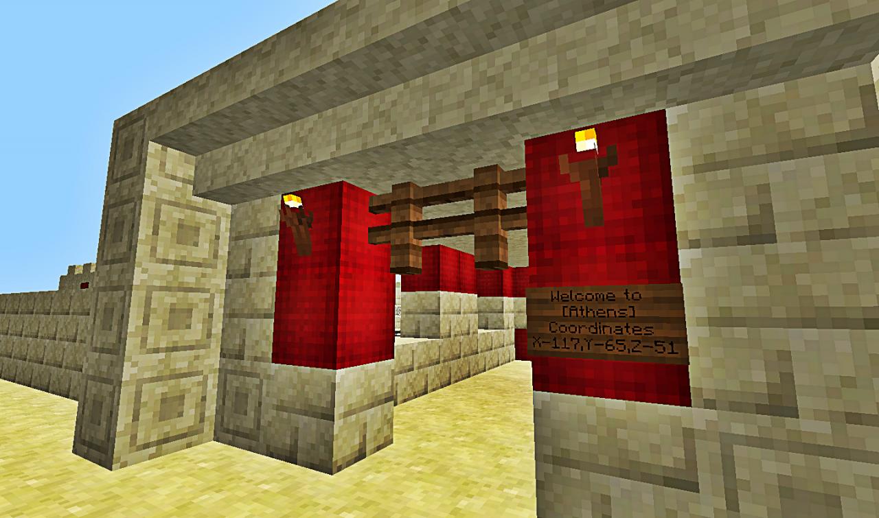 Minecraft Probuild's-Mini Athens Desert Village(Survival)1.3.2 ...