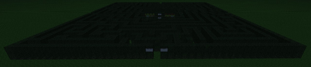 Garden maze Minecraft Map