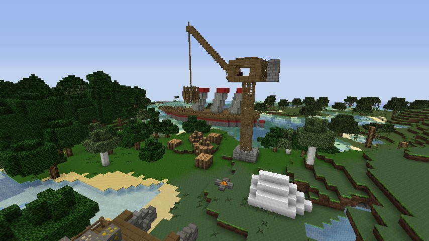 The Construction Site Minecraft Map