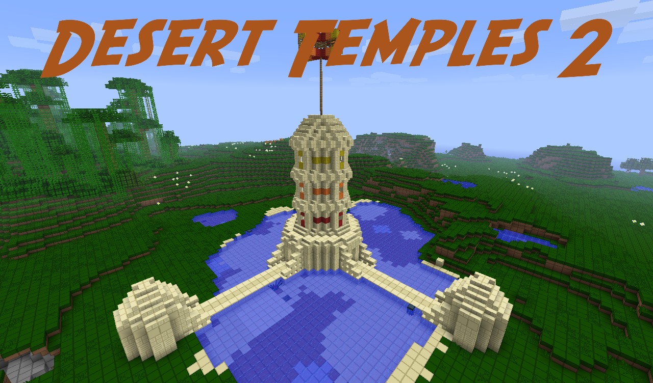 Oasis Desert Temple [Sequel] (WIP) Minecraft Map