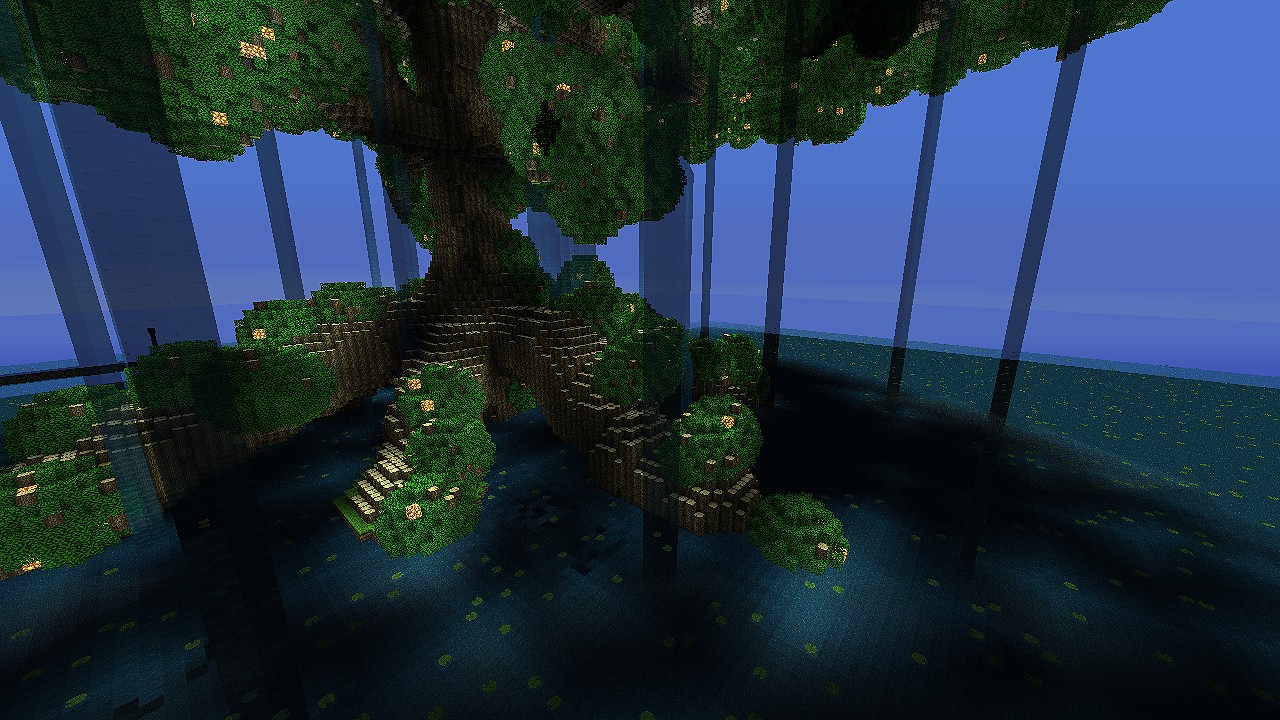 God tree Minecraft Map