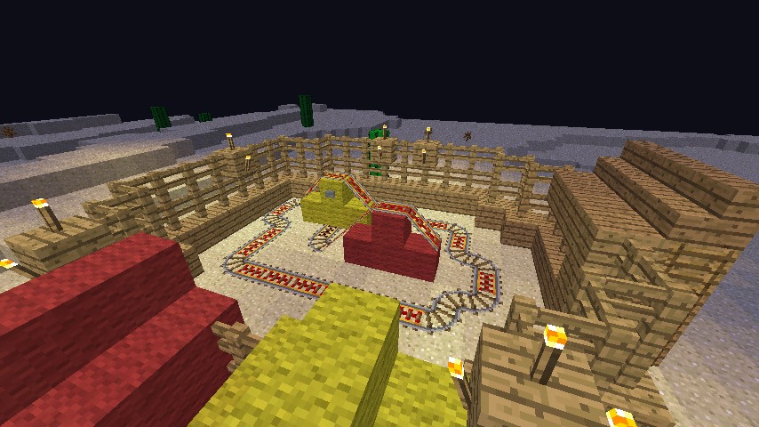 Minecart Joust Minecraft Map