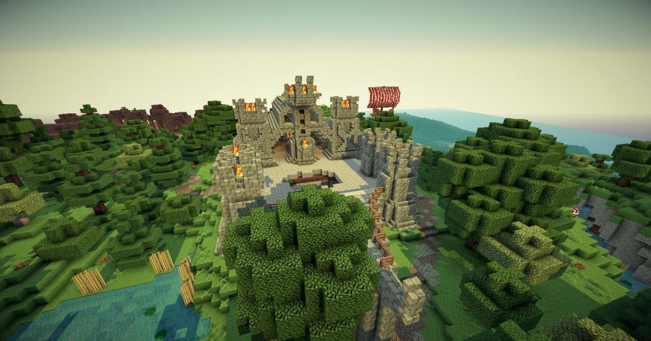 Halsholm - Nordic City Minecraft Map