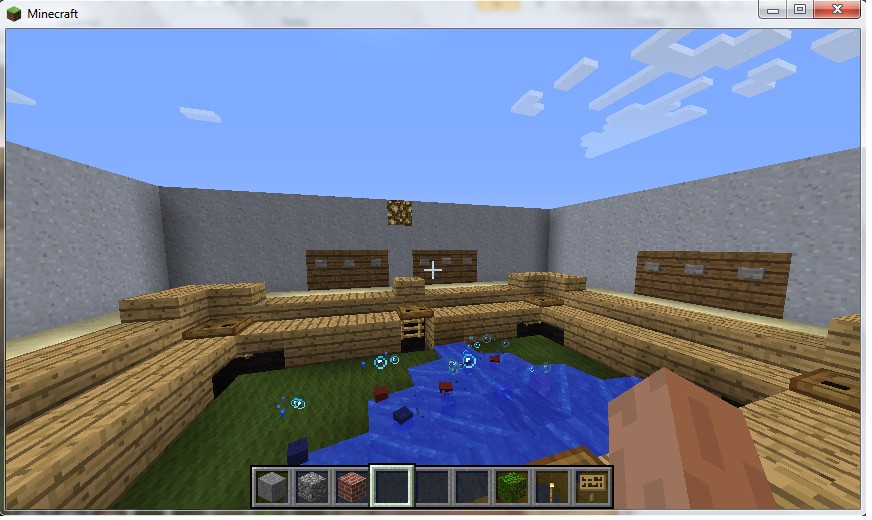 Cool Funny Pool Billiard Game Minecraft Map