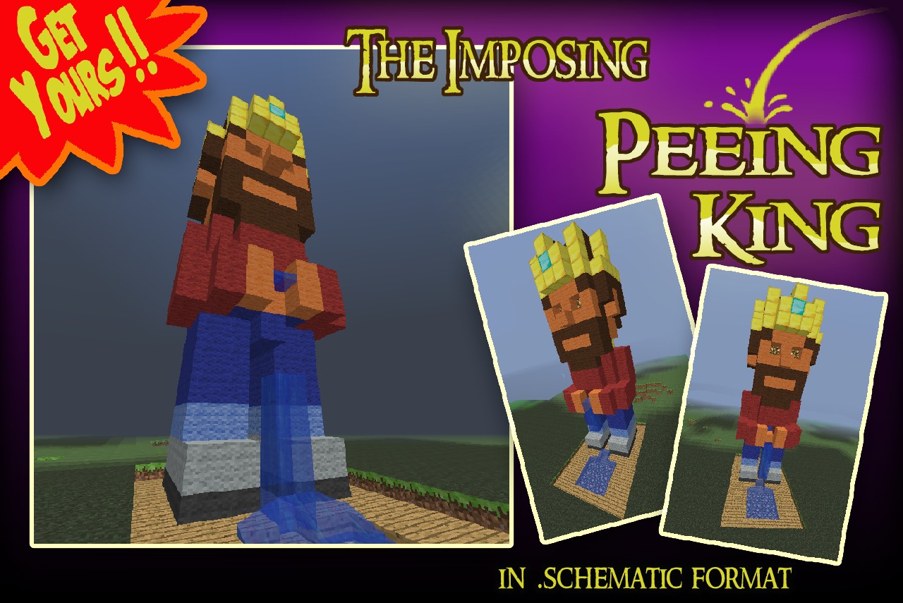 The Great Peeing King Minecraft Map