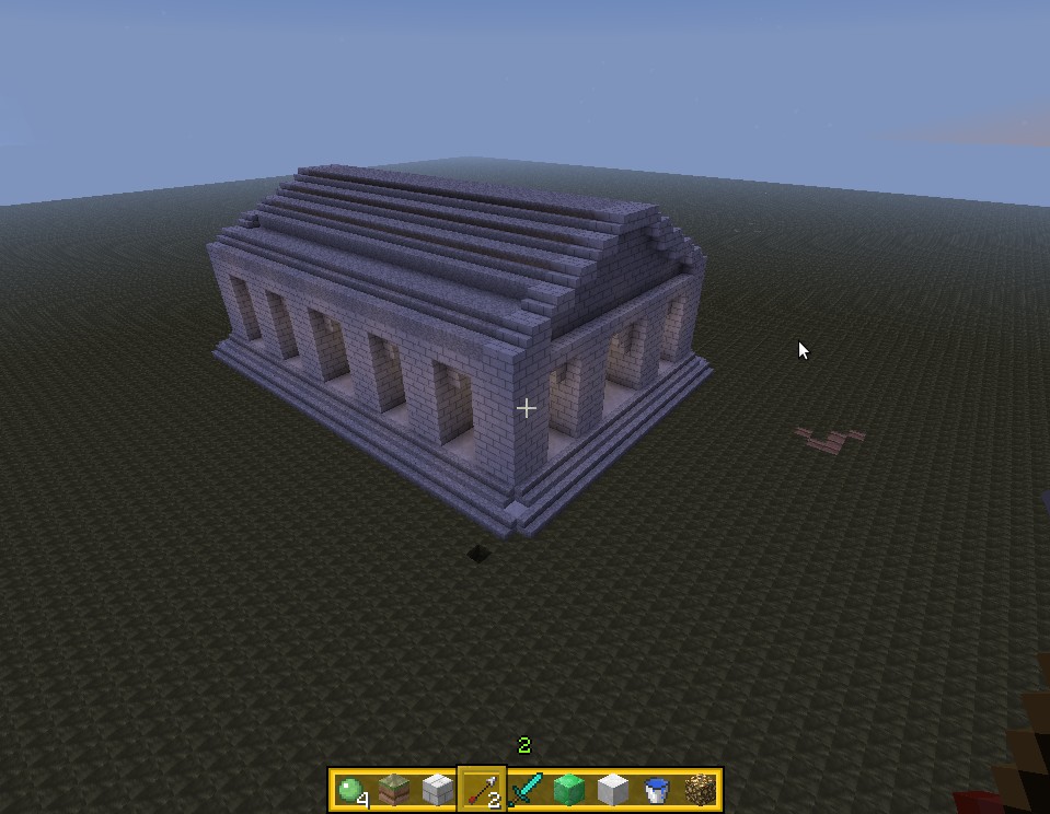 classic temple small Minecraft Map