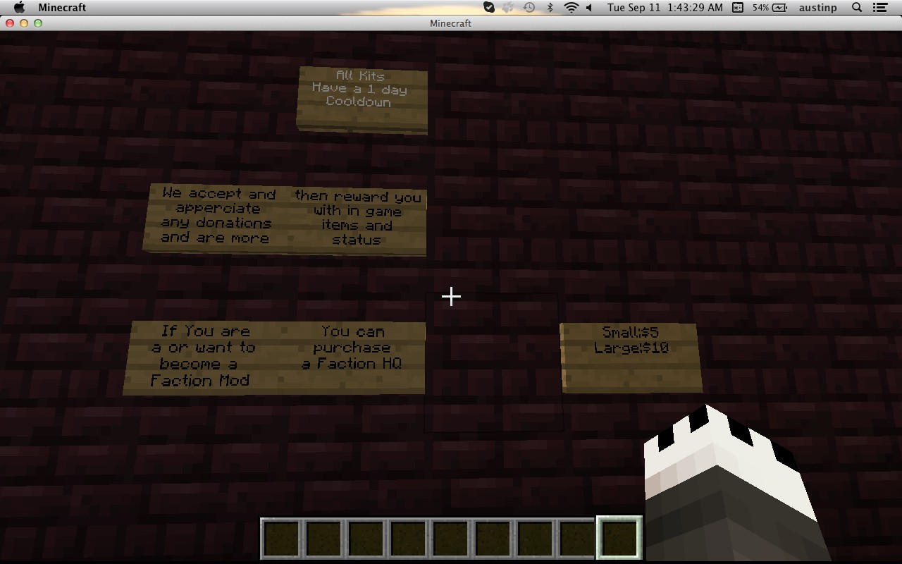 Infinity Unleashed Minecraft Server