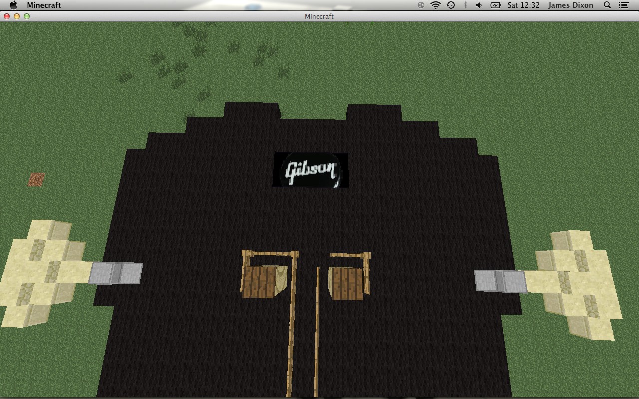 Minecraft - Gibson Les Paul Minecraft Map
