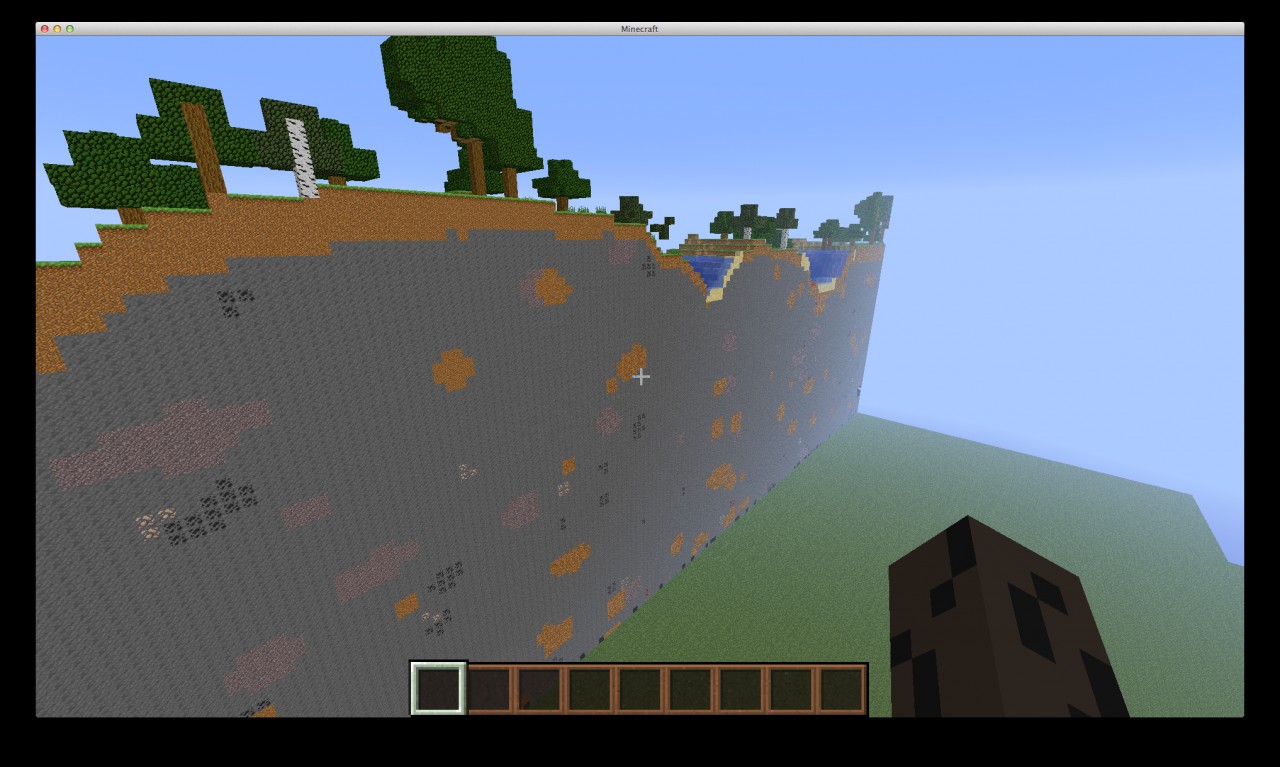 Strip Land Survival Minecraft Map