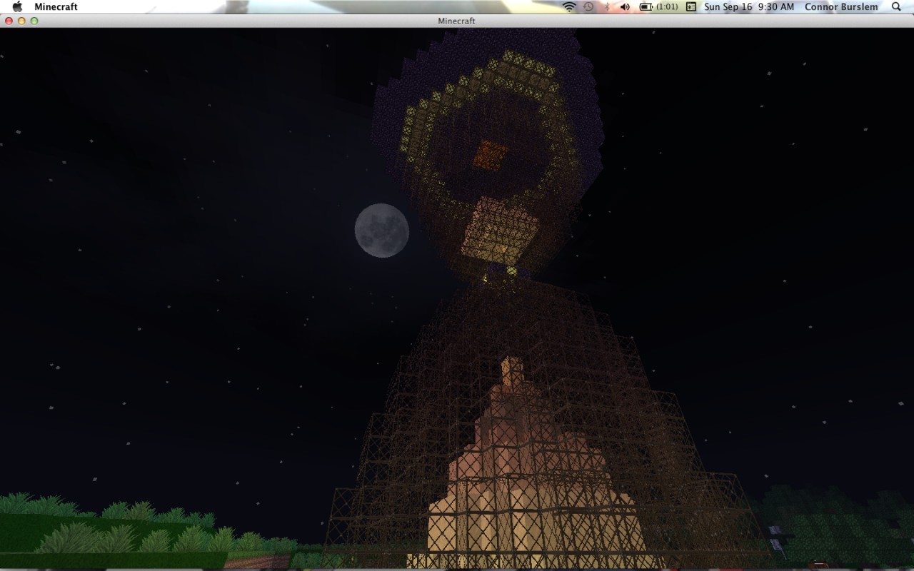 Giant Hourglass Minecraft Project