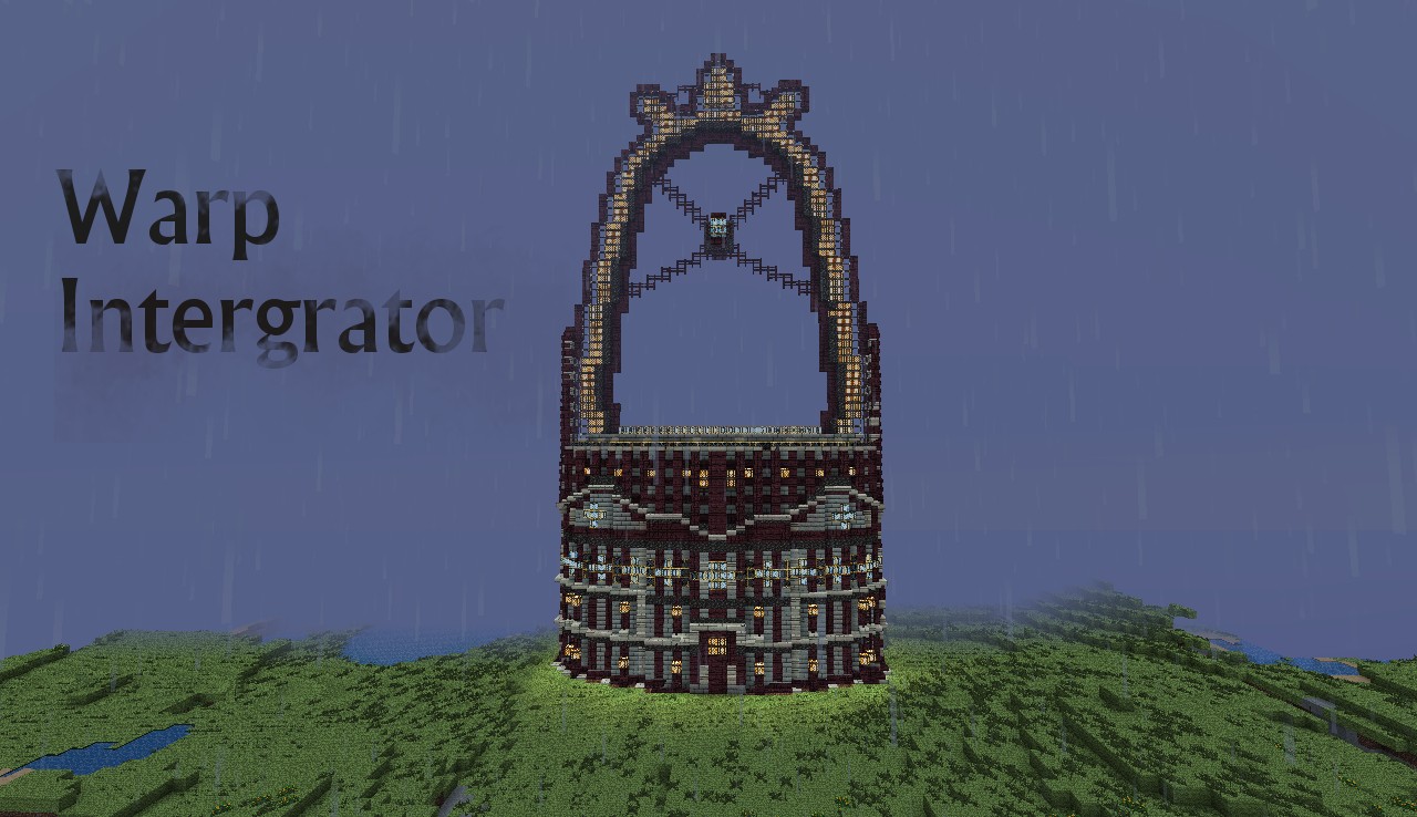 Warp Intergrator Build For VoxelBox Minecraft Map