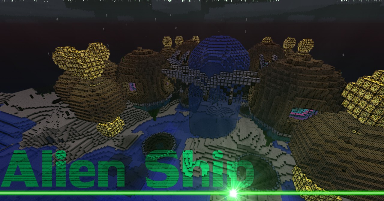 Alien Ship Minecraft Map