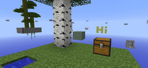 The best skyblock Minecraft Map