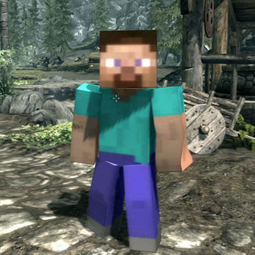 Steve Statue Minecraft Map