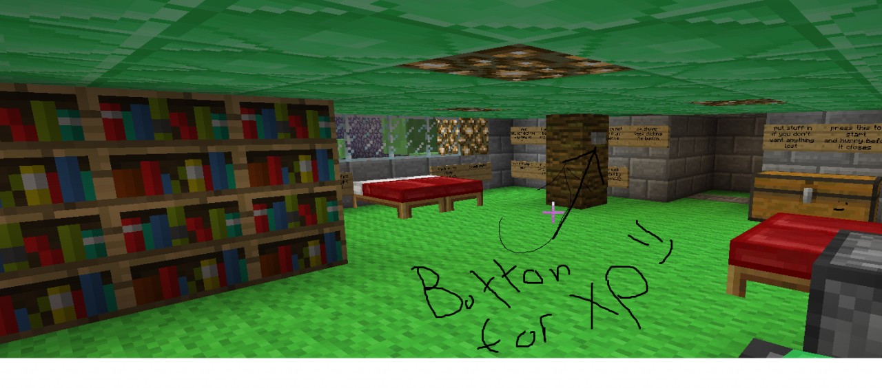 Creeper boss Minecraft Map