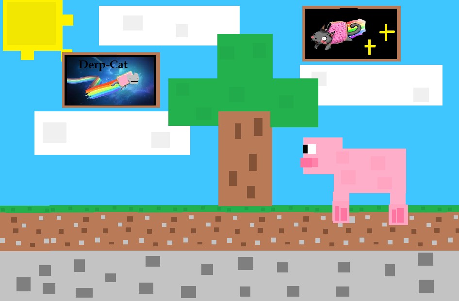 Minecraft [Very Blocky] [Wonder Cats Art Comp.]