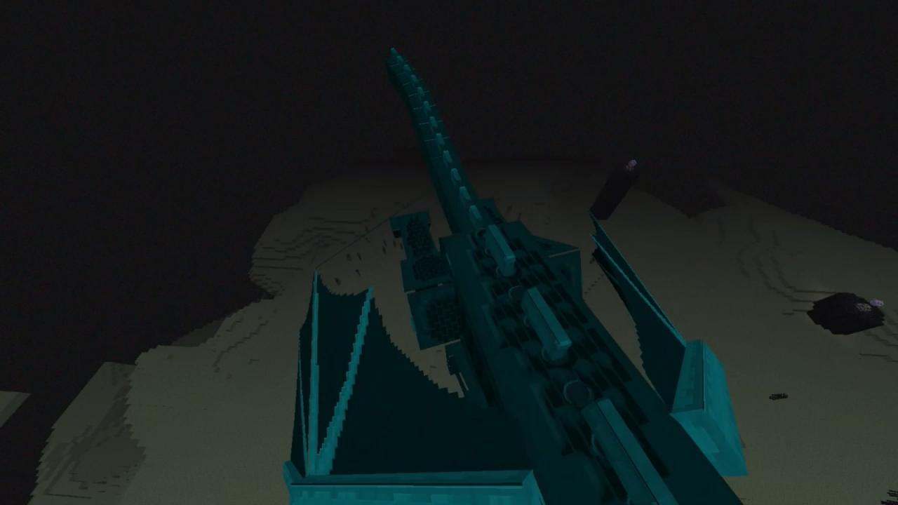 ENDERLAST THE FIRST CRYSTAL DRAGON with scales Minecraft Texture Pack