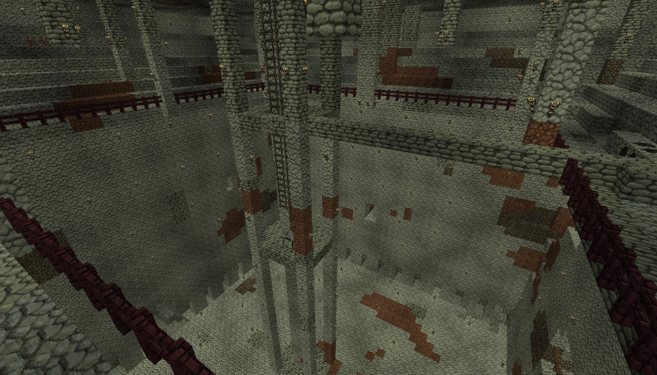 My dirty hole(100% Survival-with a pick!_ Minecraft Map