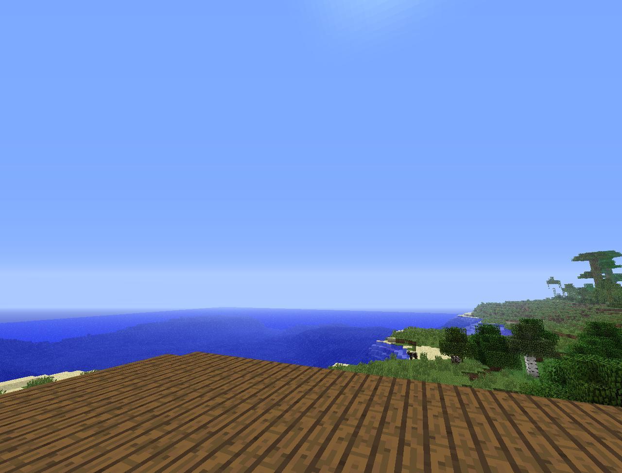 Nice furnished house with beautiful environment Minecraft Map