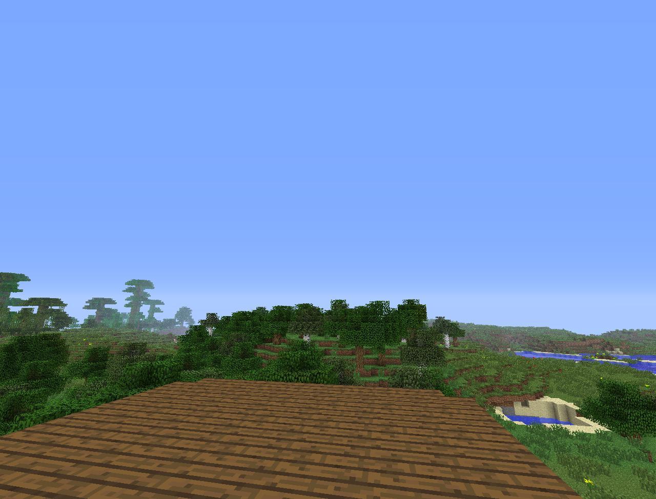 Nice furnished house with beautiful environment Minecraft Map