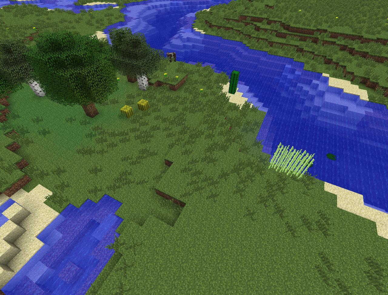 Nice furnished house with beautiful environment Minecraft Map