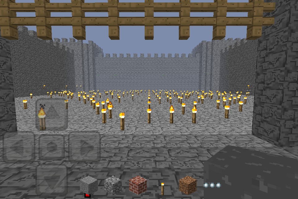 My Cobblestone MCPE Castle Minecraft Map