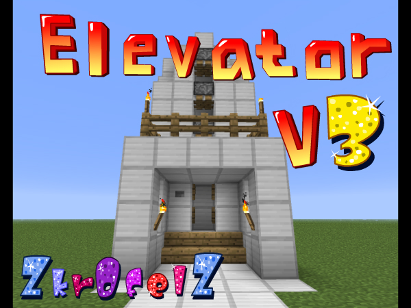 Elevator v3 up/down Minecraft Map